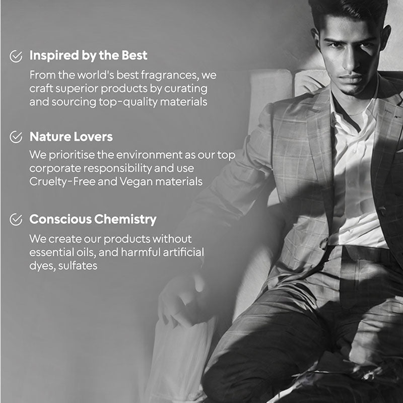 CEO Man Cologne for Men, Luxury Perfume with Lemon & Tonka